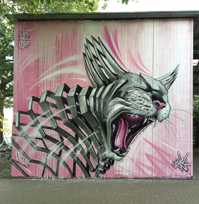 German Artist Takes Graffiti to the Next Level | How About That?