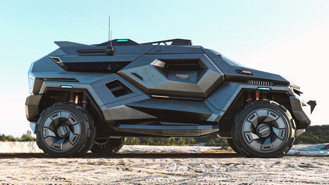 ArmorTruck SUV concept is like a Bulletproof Batmobile - How About That?