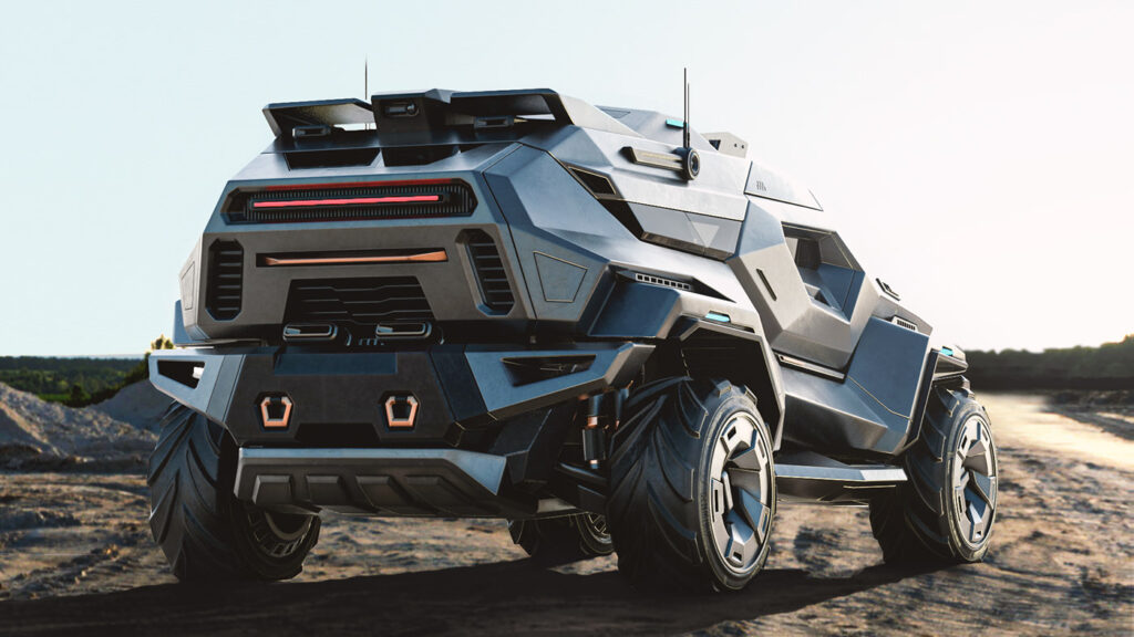 ArmorTruck SUV concept is like a Bulletproof Batmobile - How About That?
